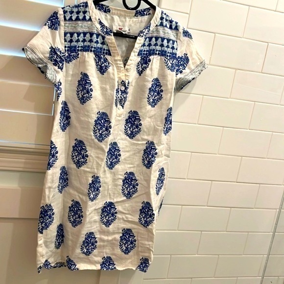 Vineyard Vines | Dresses | Vineyard Vines Linen Dress | Poshmark